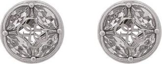 Guess Ohrringe JUBE06 395JW Silberfarben