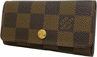 Louis Vuitton unisex, Pre-owned, Brun, Taille: ONE Size Porte-cl&eacute;s en tissu Pre-owned