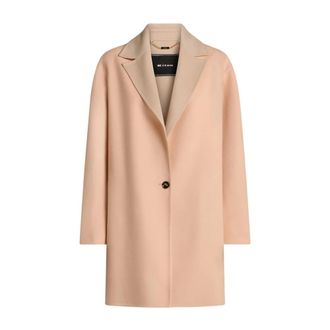 Kiton Pure Wool Overcoat - - Coats - Damen - Rosa - M