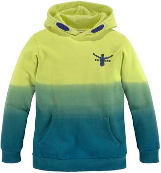 Chiemsee Kapuzensweatshirt LITTLE RAINBOW Langarm, bedruckt, Rundhalsausschnitt, aus 100% Baumwolle