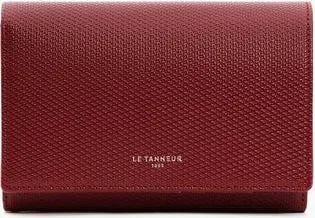 Le Tanneur Portefeuille Emilie en cuir signature T