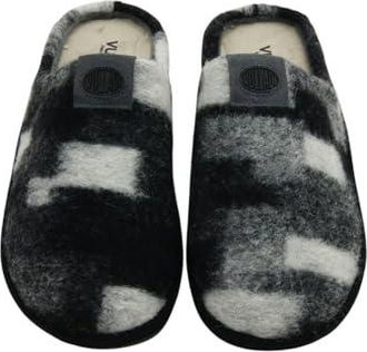 Vulladi Chaussures maison pour homme, gris, 45 EU