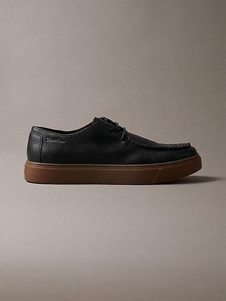 Calvin Klein Leder-hybrid-derbys - Black/gum - Herren - EU 42