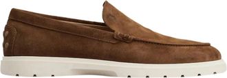 Tod's Tods Loafer - Flat Shoes Brown - Gr. US_7_5 - in Braun - für Damen