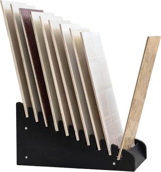 Generic Fliesenst&auml;nder, 10-lagiger Plattenst&auml;nder, bodenstehender Probenaufbewahrung, for Ausstellungsr&auml;ume im Einzelhandel(40x59x31.2cm)