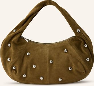 N&uacute;noo N&uacute;noo Schultertasche Alma Small Mit Nieten gruen