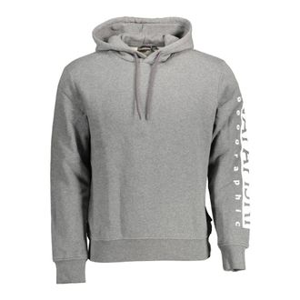 Napapijri Homme, Sweatshirts et sweats &agrave; capuche, Gris, Taille: 2XL V&ecirc;tements