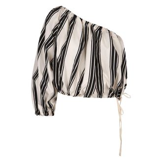 Philosophy di Lorenzo Serafini One-Shoulder-Top - - Blouses & Shirts - Damen - Beige - S