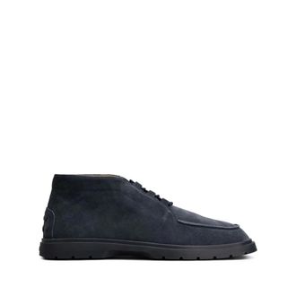 Tod's Bottines en daim - Homme - Chaussures - Bleu - Taille: 43 1/2 EU