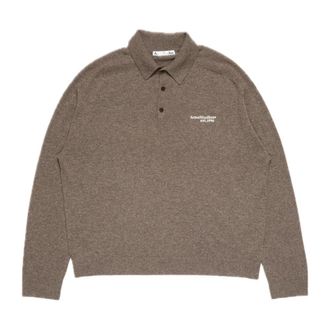 Acne Studios Polo Shirts - - Tops - Herren - Braun - M