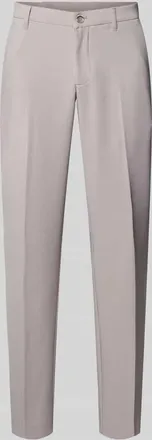 Mc Neal Straight Fit Stoffhose mit B&uuml;gelfalten