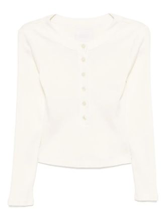 Citizens Of Humanity Varra Henley Oberteil - Nude