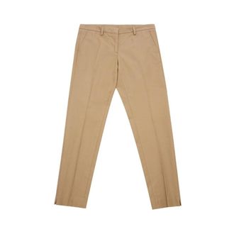 Lardini Elegante braune Baumwollhose - - Trousers - Damen - Braun - XS