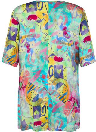 Mona Lisa Longshirt Gro&szlig;e Gr&ouml;&szlig;en mit Taschen