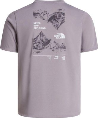 The North Face Kurzarmshirt M FOUNDATION MOUNT SS TEE TRANSCENDENT GREY