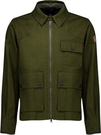 Moncler Zip Jacket - - Jackets - Herren - Gr&uuml;n - L