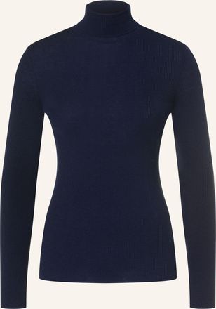 Maje Rollkragenpullover blau