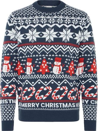 Solid Weihnachtspullover SDPAJA