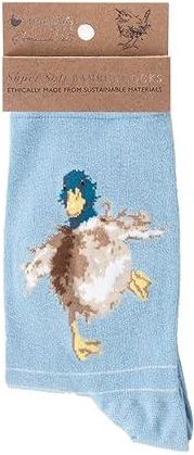 Wrendale Designs Chaussettes, canard, Taille unique