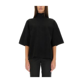 Theory Femme, Tops, Noir, Taille: 38 FR T-Chemises