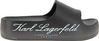 Karl Lagerfeld Mule &agrave; Plateforme Femme KL86000 - Coloris : Noir - pointurefemme : 40