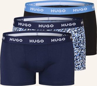 HUGO BOSS Hugo 3er-Pack Boxershorts blau