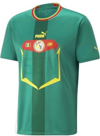 Puma Sénégal Extérieur Maillot Homme 22/23, vert, Taille L