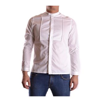 Paolo Pecora Wei&szlig;e Baumwollknopfhemd - - Shirts - Herren - Wei&szlig; - 2XL