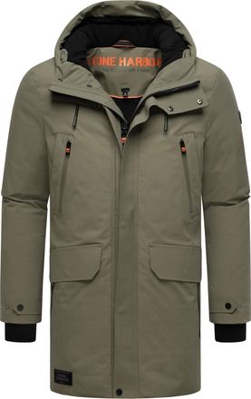 Stone Harbor Herren Winterparka Kitraan mit Magnetverschluss & Fleecefutter