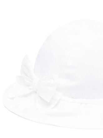 Il Gufo P24EO244C0046K_010 Cotton Sun Hat - White