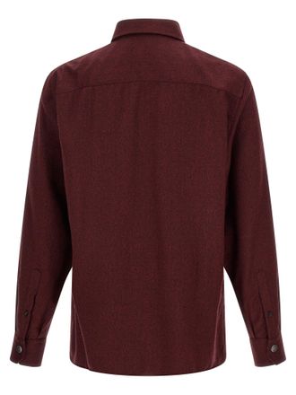 Brunello Cucinelli Virgin Wool Flannel Overshirt