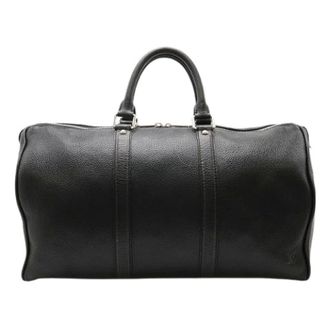 Louis Vuitton unisex, Pre-owned, Noir, Taille: ONE Size Pre-owned Tobaco Keepall 50 Boston Bag