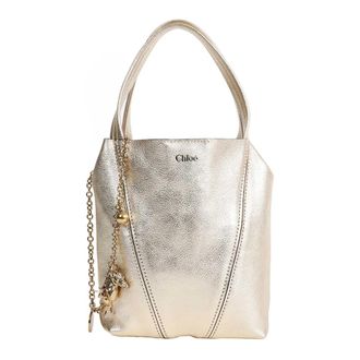 Chlo&eacute; Femme, Sacs, Jaune, Taille: ONE Size Spin Tote