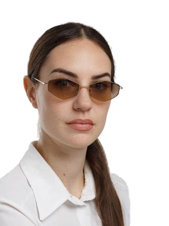 Ana Hickmann Womens Sunglasses Gold Metal Eyewear