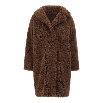 Roberto Ricci Design Manteau en agneau Jkt - Femme - Vestes - Brun - Taille: 42 FR