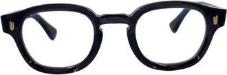 Cutler and Gross Abgerundete quadratische Brille - Grau Transparent - - Accessories - unisex - Schwarzk - ONE SIZE