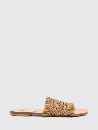 Casadei Sandales &agrave; Talons Femme couleur Naturel