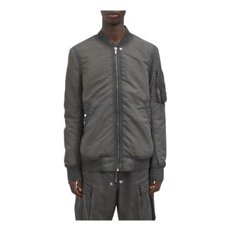 Rick Owens Klassische Flugbomberjacke - - Jackets - Herren - Grau - M
