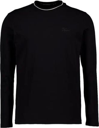 Karl Lagerfeld Herren T-Shirts schwarz Baumwoll-Stretch