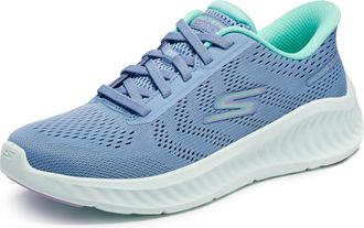 Skechers Womens Go Walk Now Sneaker, blau/grün, 41 EU