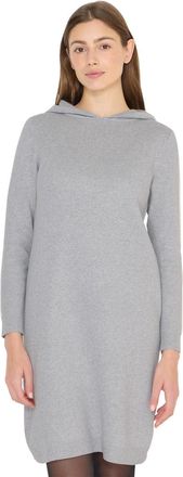 Cecil Glitzerkleid mit Kapuze Luna Grey Melange XXL