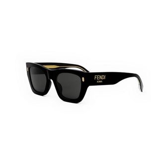 Fendi Roma Square Sonnenbrille - - Accessories - unisex - Schwarzk - 53 MM