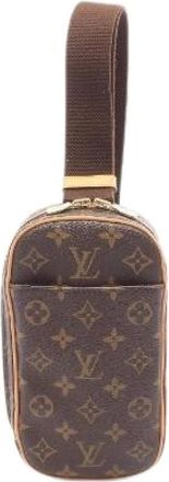 Louis Vuitton unisex, Pre-owned, Brun, Taille: ONE Size Pre-owned Pochette Gange Monogram Waist Bag