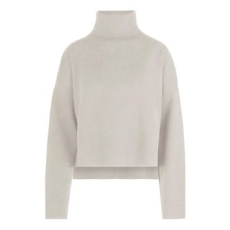 Bomboogie Femme, Pulls, Beige, Taille: 36 FR Cotton Turtleneck