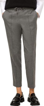 s.Oliver Regular: Jogpants mit Pintucks