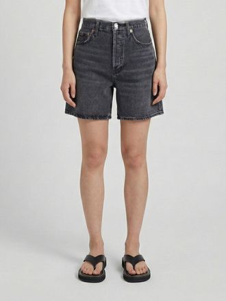 A Gold E Short AGOLDE Femme couleur Denim