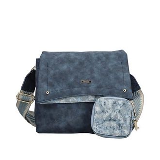 Rieker H1612, Sac &agrave; bandouli&egrave;re Femmes, Bleu