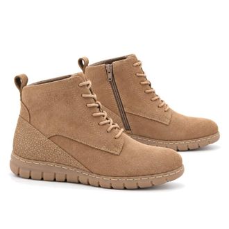 Purapiel Flache Stiefeletten Purapiel Bro17 braun