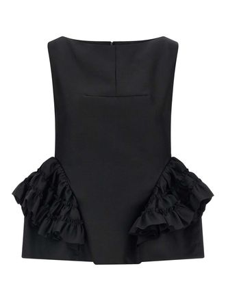 Dries Van Noten Top - Schwarz