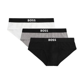 HUGO BOSS Homme, Sous-v&ecirc;tements, Multicolore, Taille: L Cotton Stretch Briefs Multi-Pack
